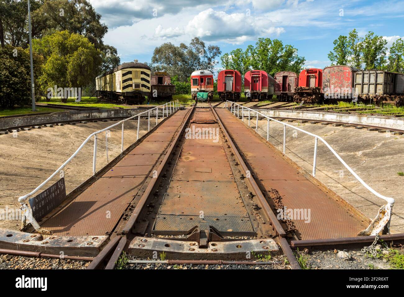 Lachlan Valley Railway Museum, Cowra, NSW Australia Stock Photo - Alamy