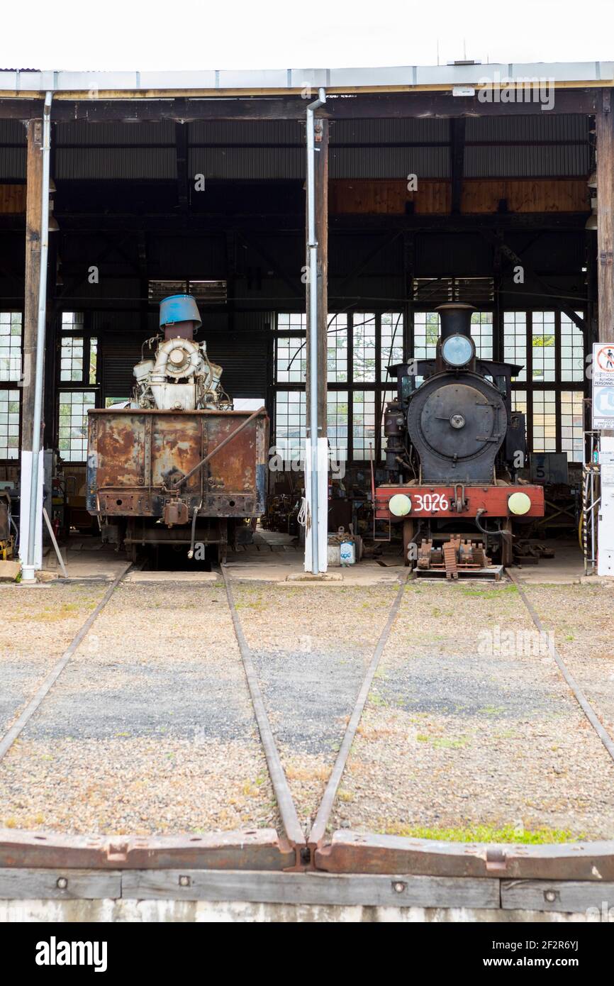 Lachlan Valley Railway Museum, Cowra, NSW Australia Stock Photo - Alamy