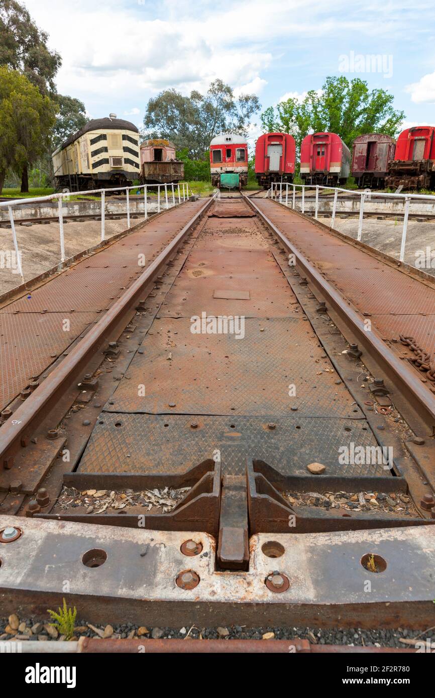 Lachlan Valley Railway Museum, Cowra, NSW Australia Stock Photo - Alamy