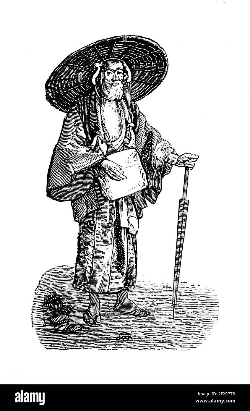 Japanese Pilgrim High Resolution Stock Photography and Images - Alamy