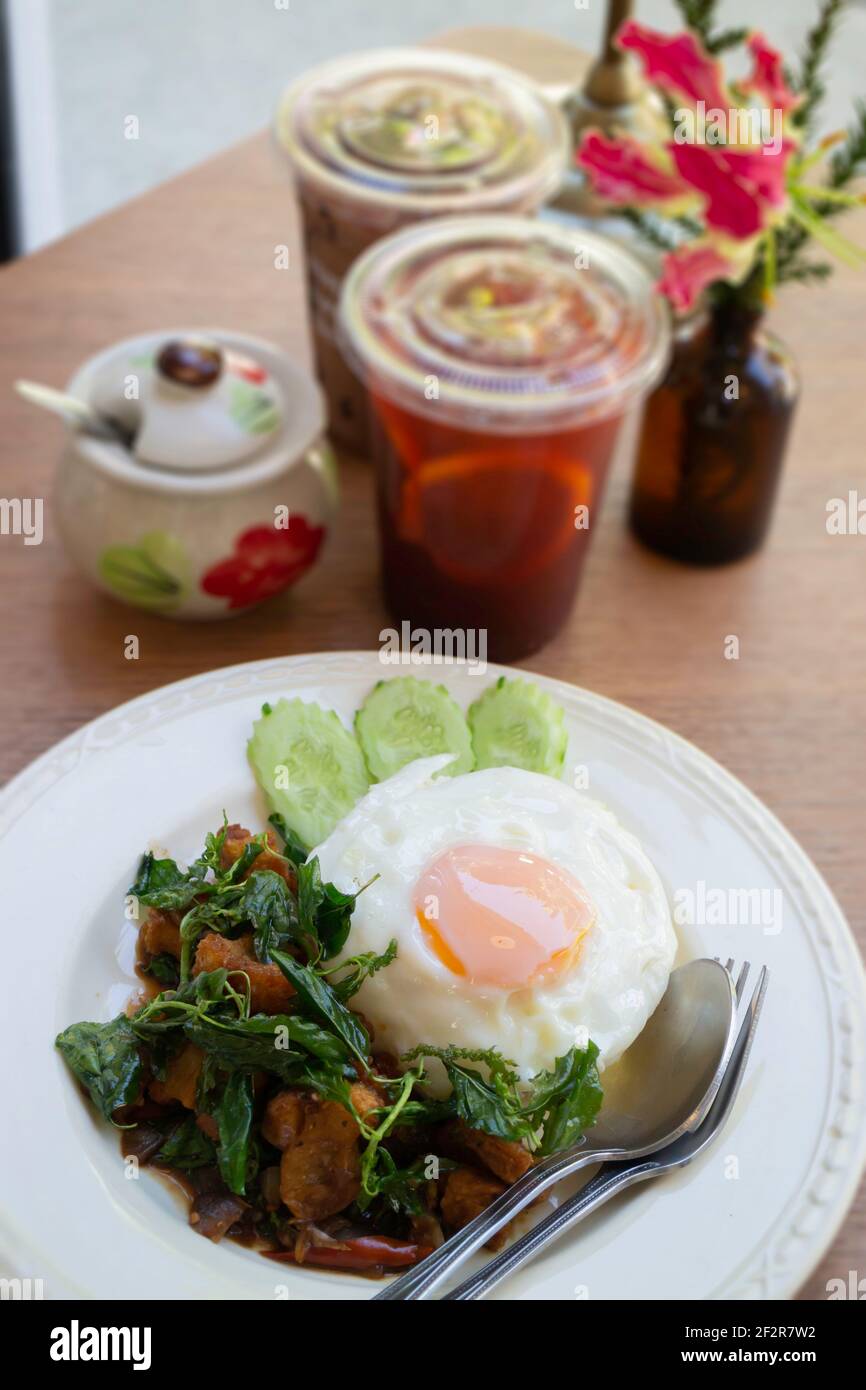 Easy meal set of Thai street food, stock photo Stock Photo - Alamy