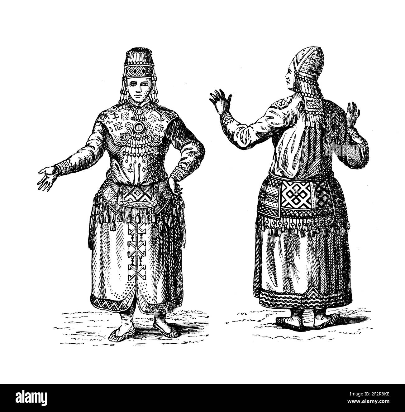 Mordvin women hi-res stock photography and images - Alamy