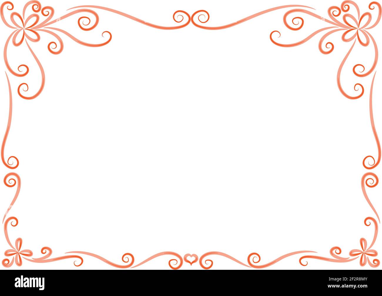 vector flowers border Stock Vector Image & Art - Alamy