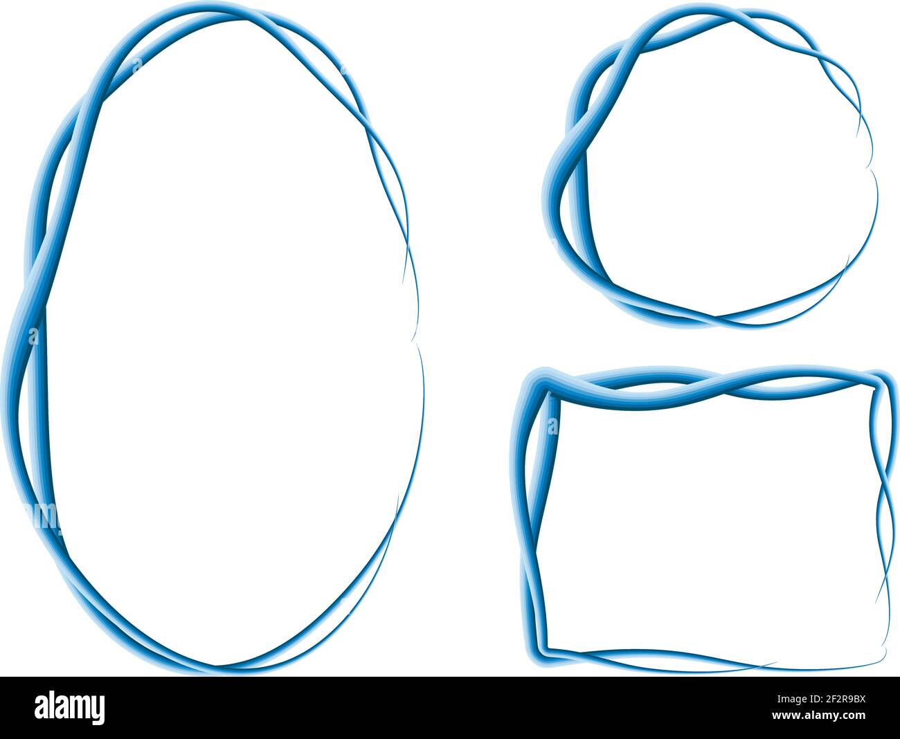 vector line border background set Stock Vector Image & Art - Alamy