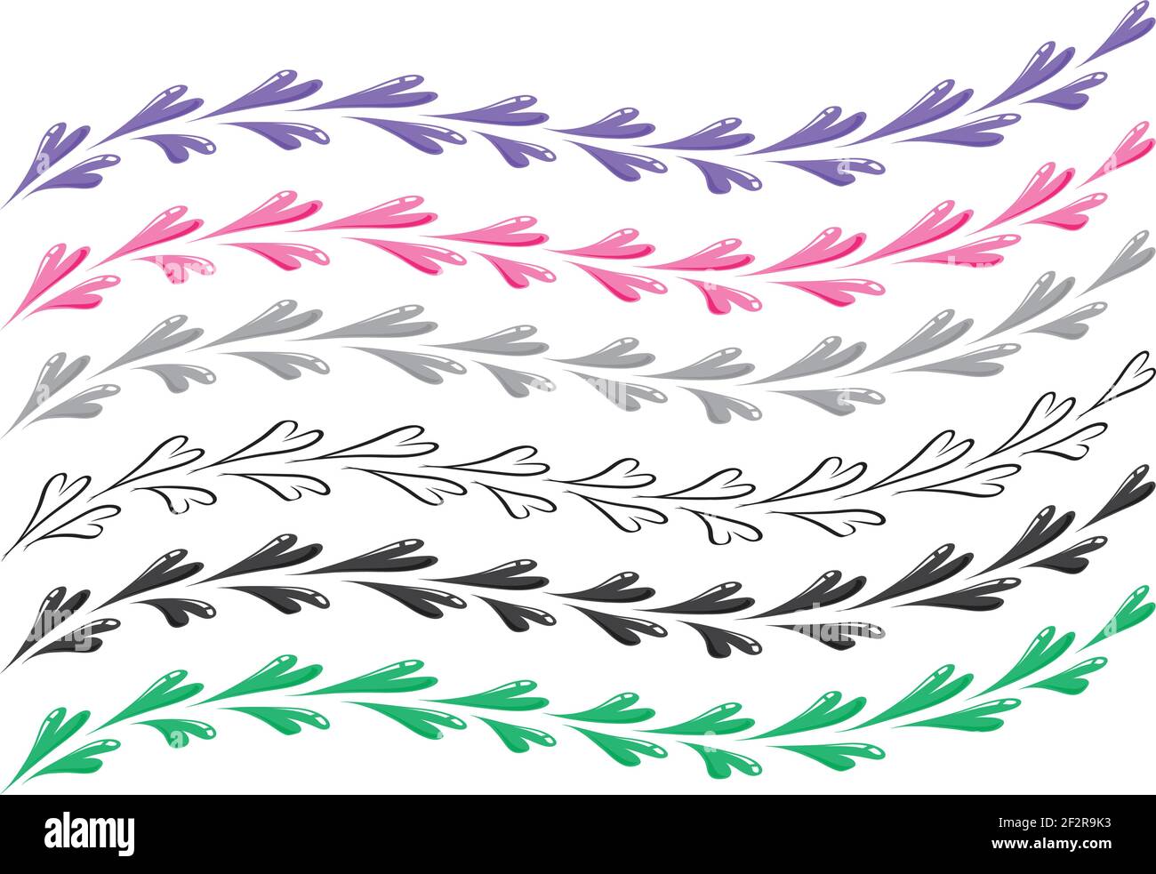 vector heart shape design background Stock Vector Image & Art - Alamy