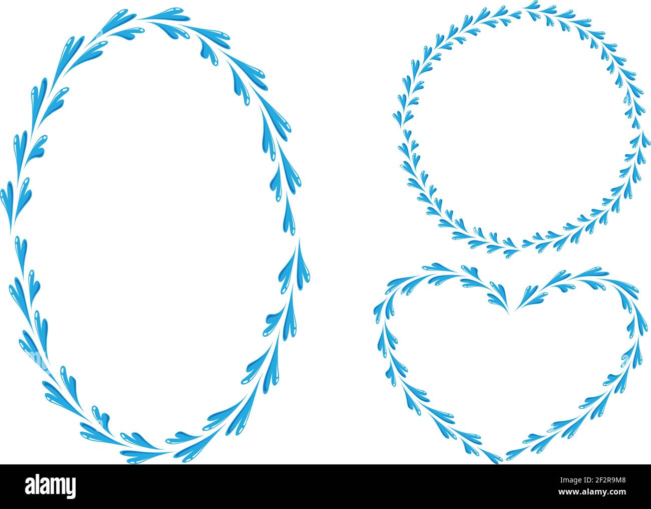 vector heart shape design background Stock Vector Image & Art - Alamy
