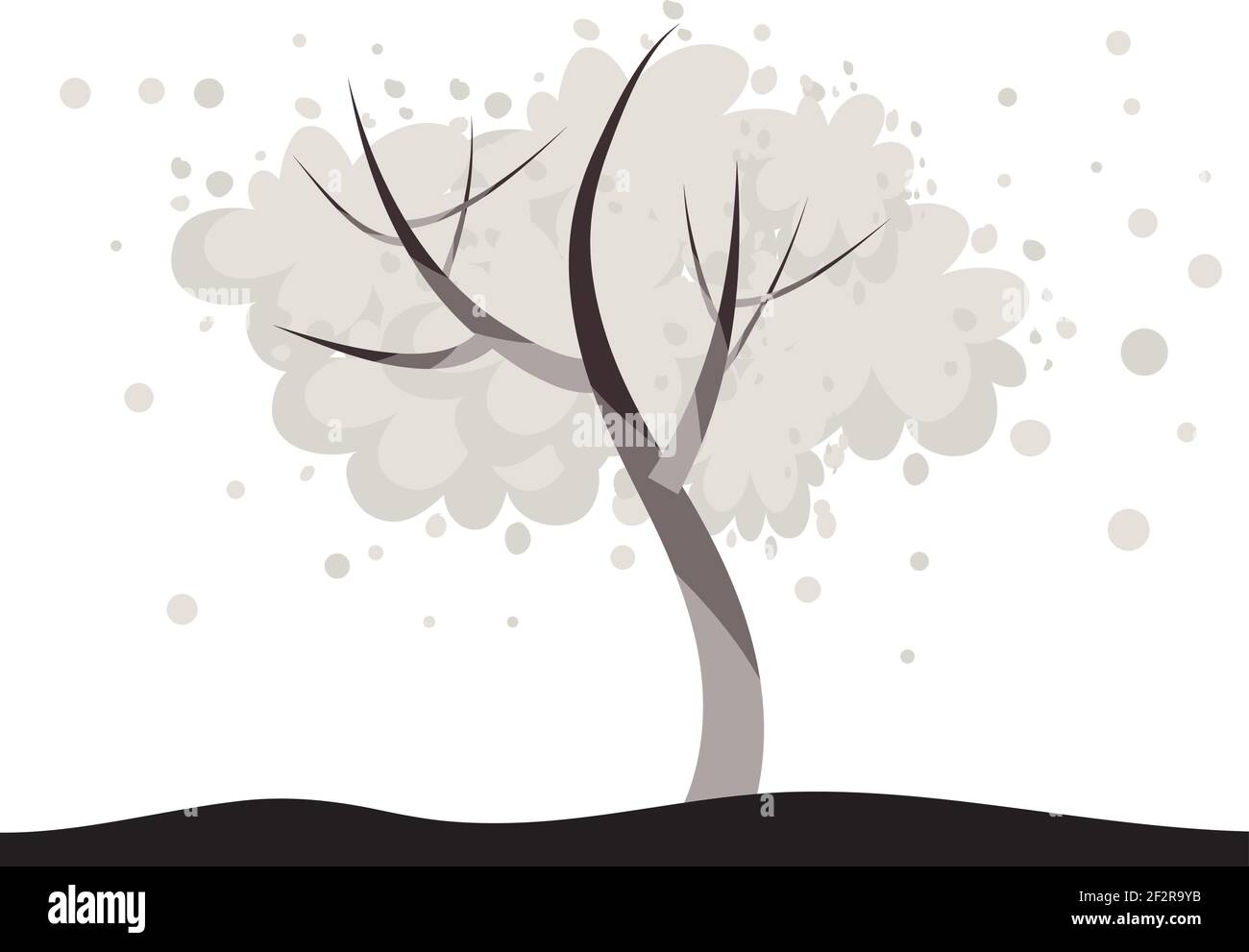 vector tree design background Stock Vector Image & Art - Alamy