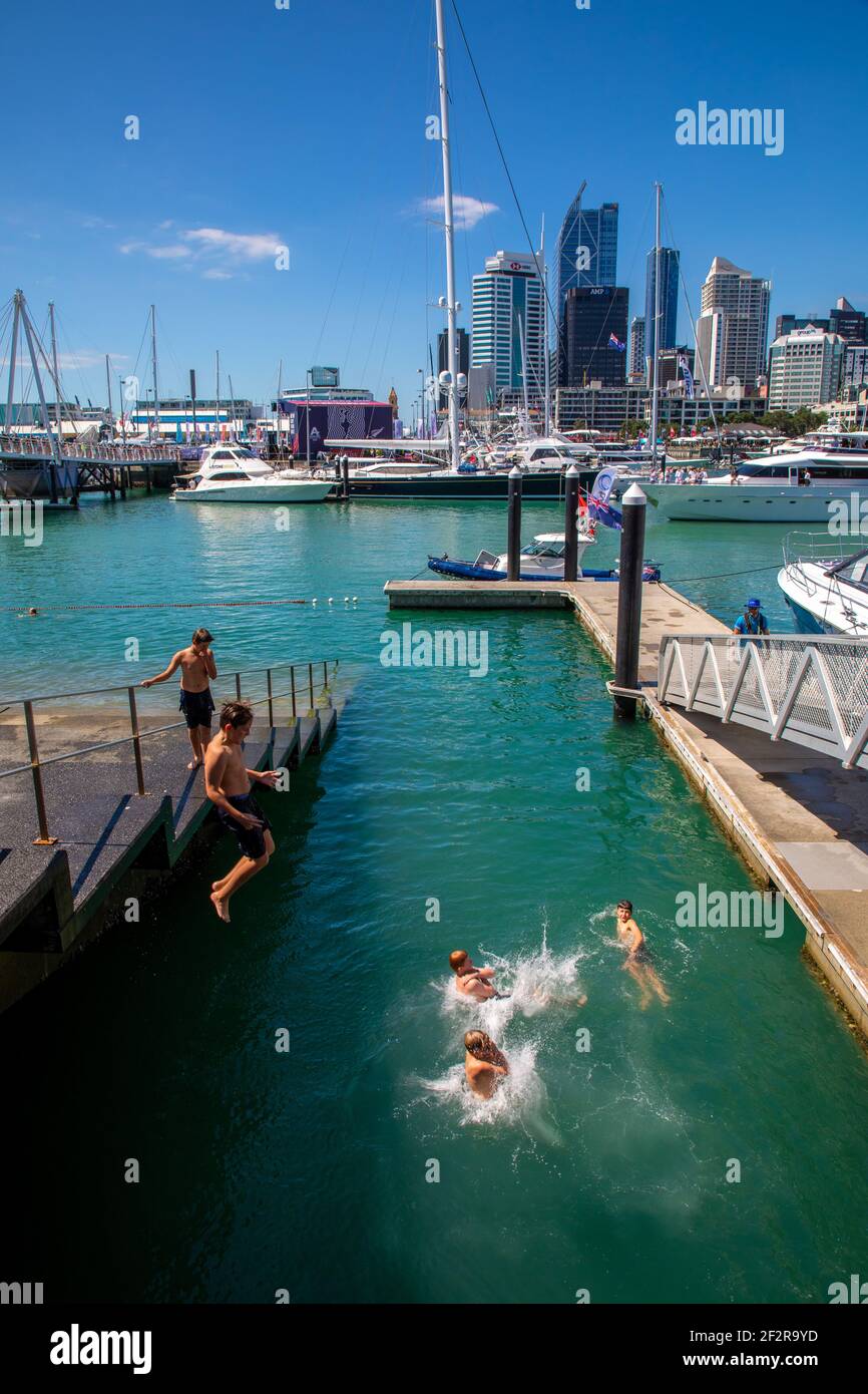 Auckland, New Zealand. 13th Mar 2021. The 36th America’s Cup presented ...
