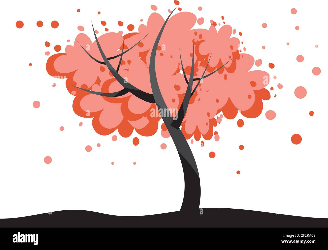 vector tree design background Stock Vector Image & Art - Alamy