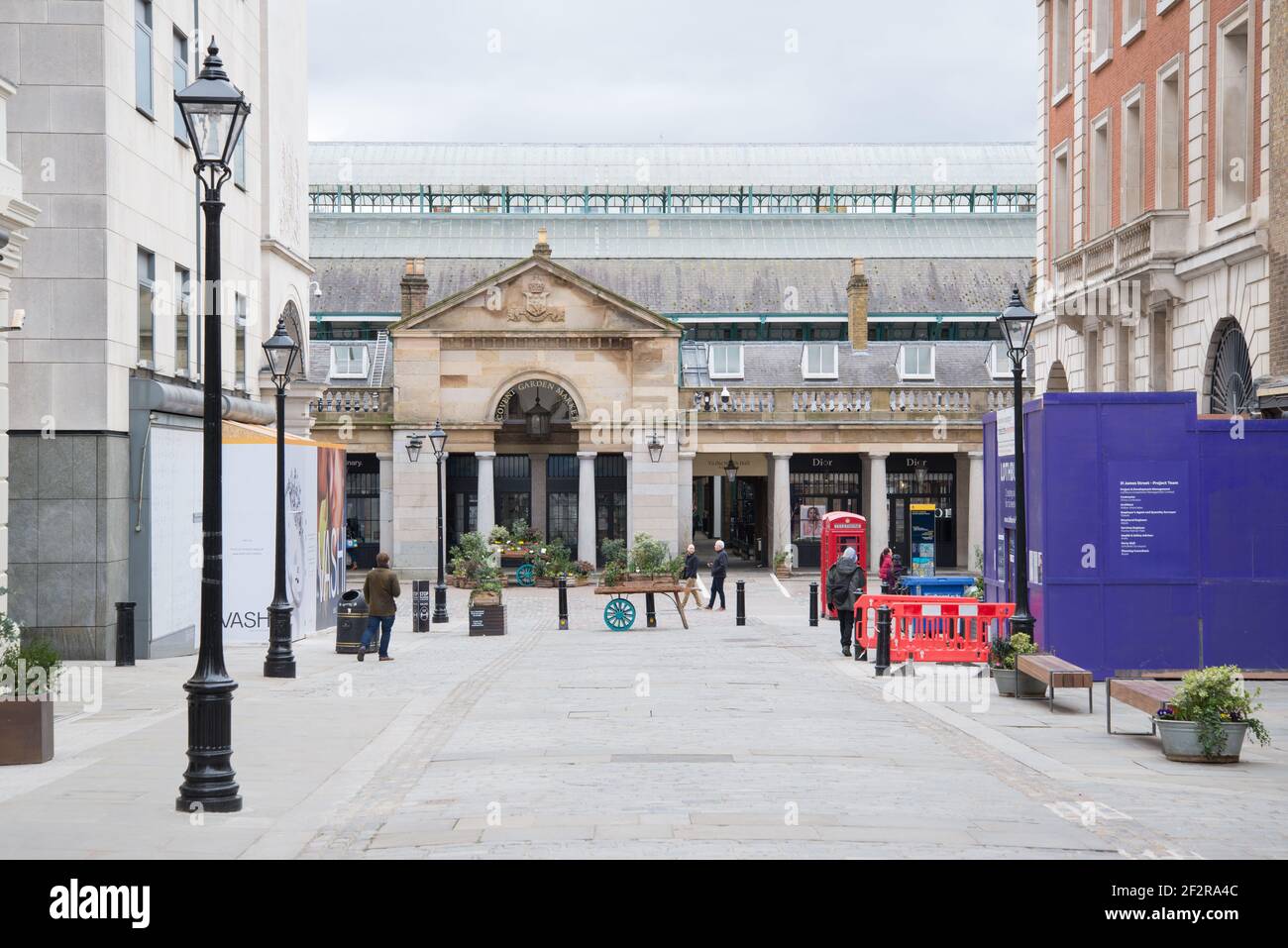 Covent Garden Market Neoclassical Architecture Pediment Entrance by ...