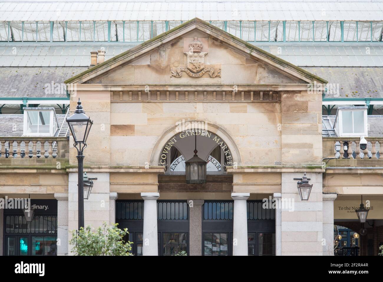 Covent Garden Market Neoclassical Architecture Pediment Entrance by ...