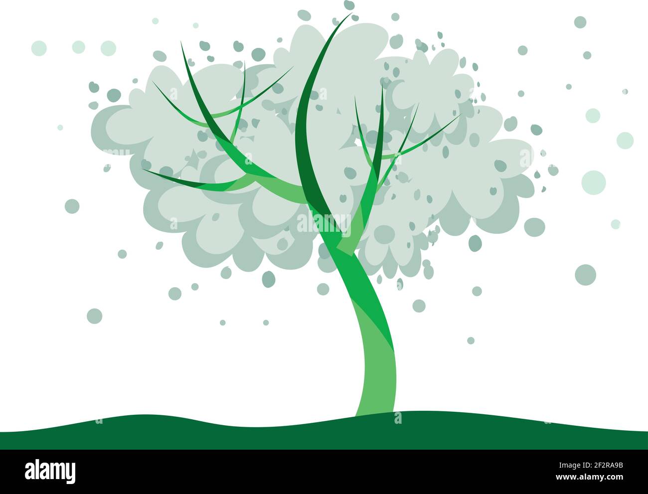vector tree design background Stock Vector Image & Art - Alamy