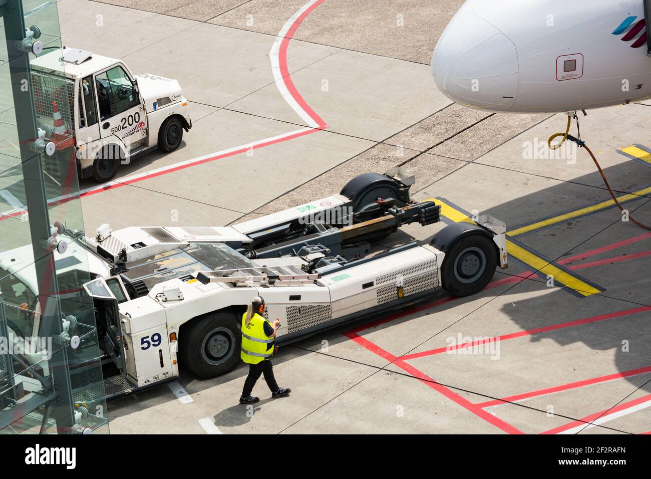 DUESSELDORF, NRW, GERMANY - JUNE 18, 2019: Various vehicles on the ...