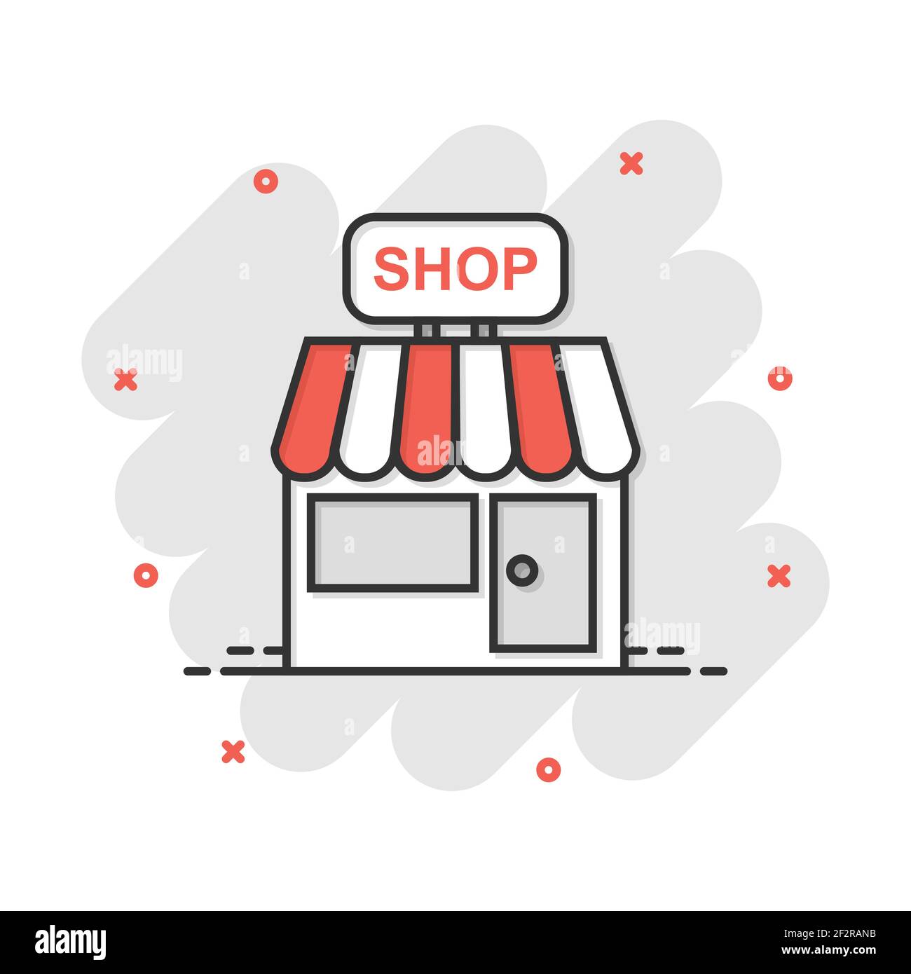 Restaurant building icon in Stock Vector Images - Alamy