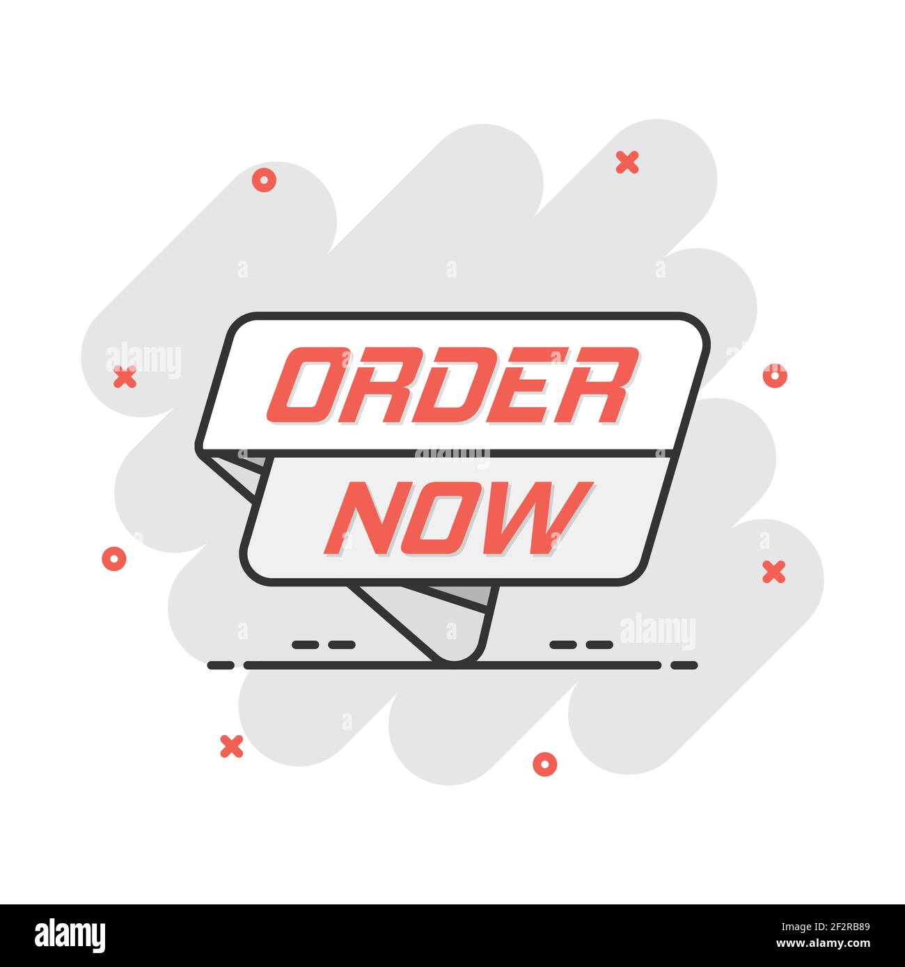 Order now cartoon hi-res stock photography and images - Alamy