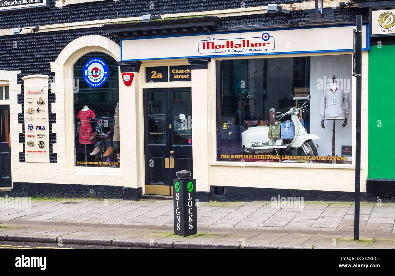 Modfather brighton hi-res stock photography and images - Alamy