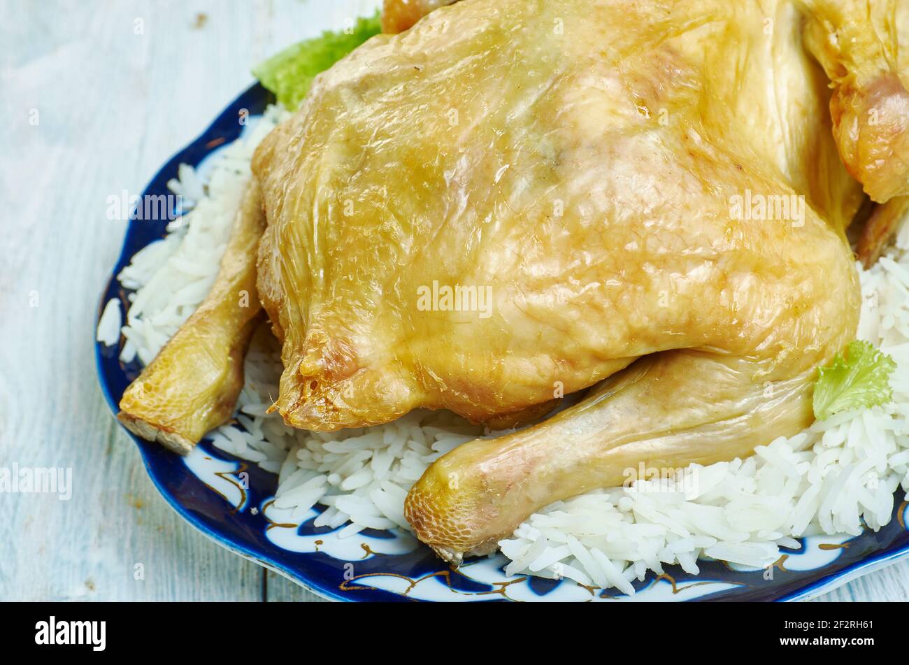 Morgh e shekam por, Iranian Stuffed Chicken Stock Photo - Alamy
