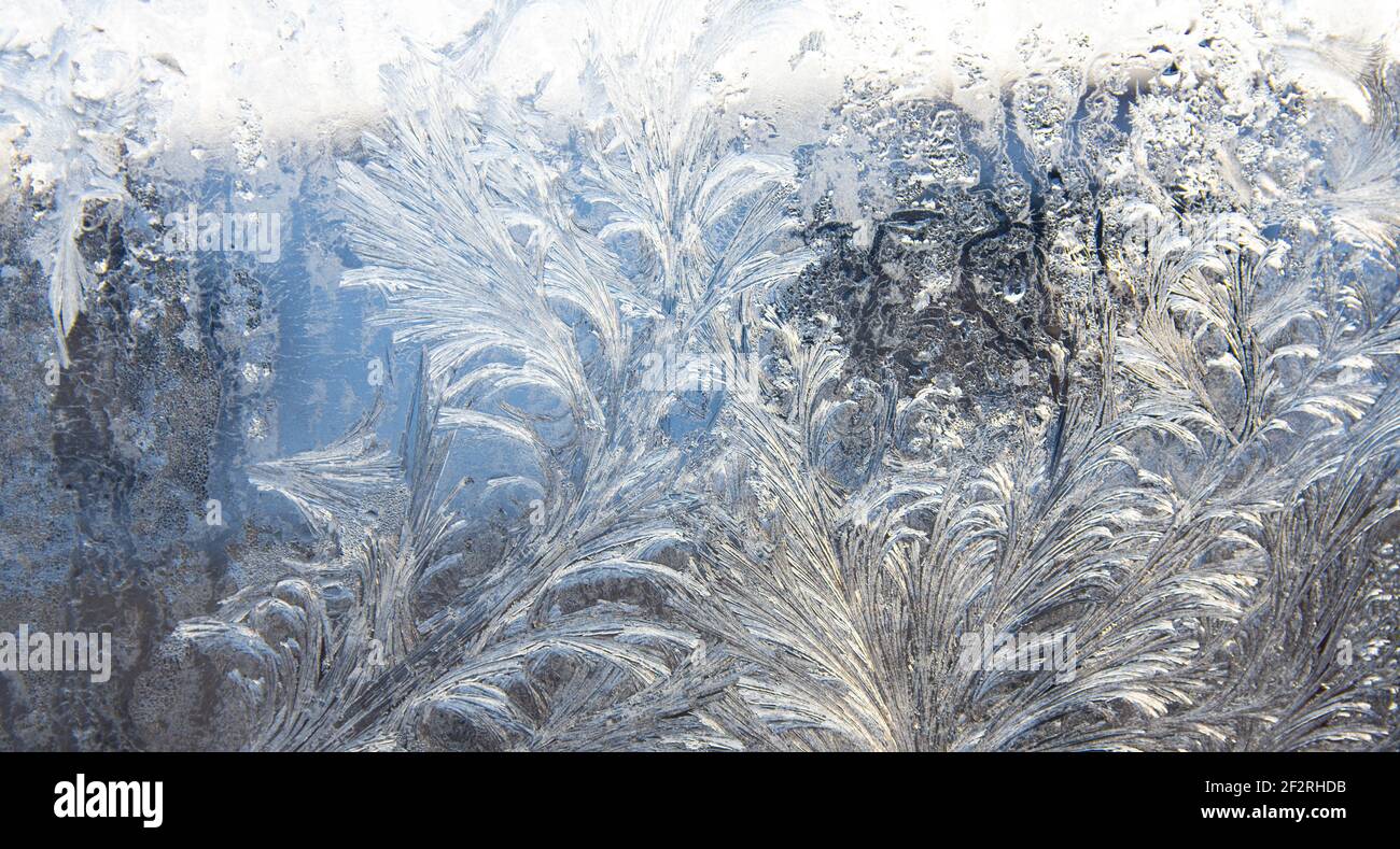 Frosty glass patterns hi-res stock photography and images - Alamy