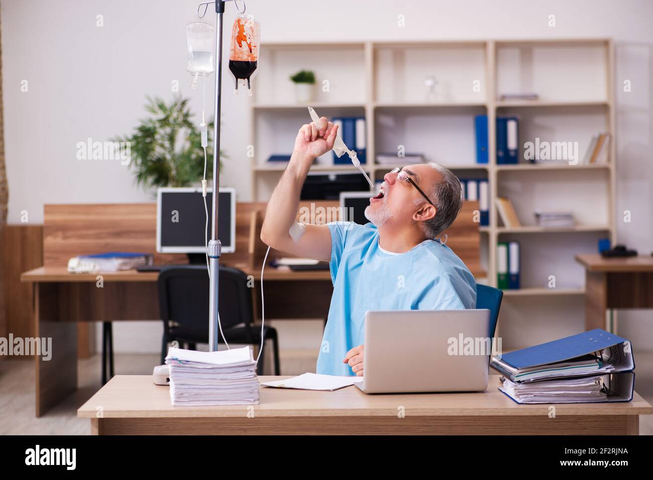 Drinking blood bag hi-res stock photography and images - Alamy
