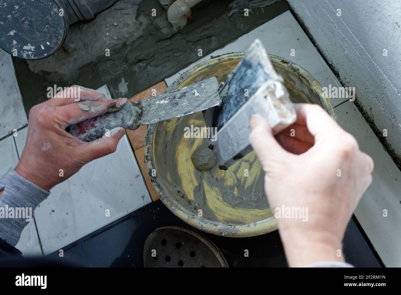 interior decoration and repair works Stock Photo - Alamy