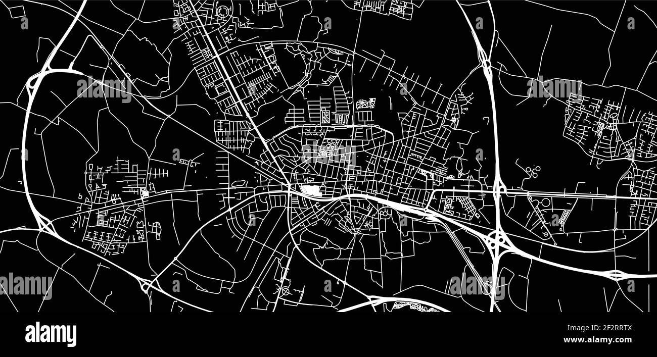 Map of herning Stock Vector Images - Alamy