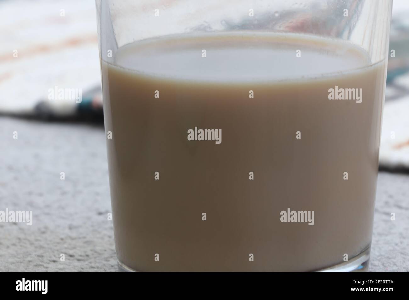 Half full coffee cup for caffeine Stock Photo - Alamy