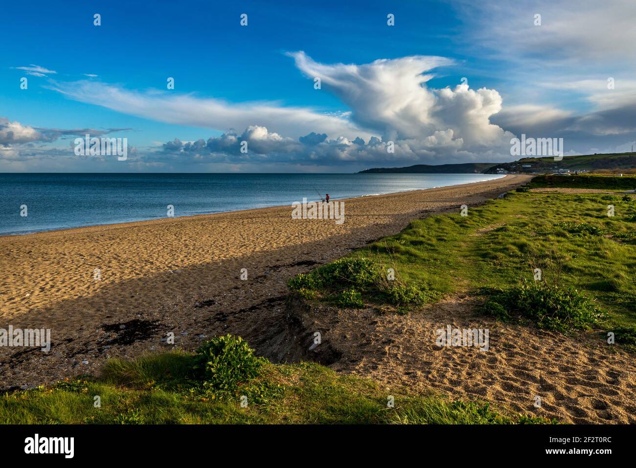 Slapton Beach; Fishing; Devon; UK Stock Photo - Alamy