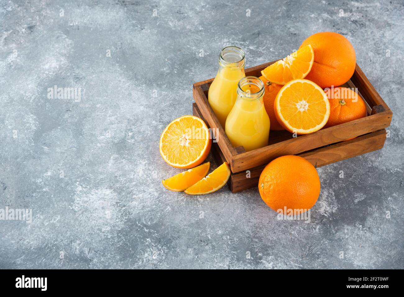 Orange juice glass box hi-res stock photography and images - Alamy