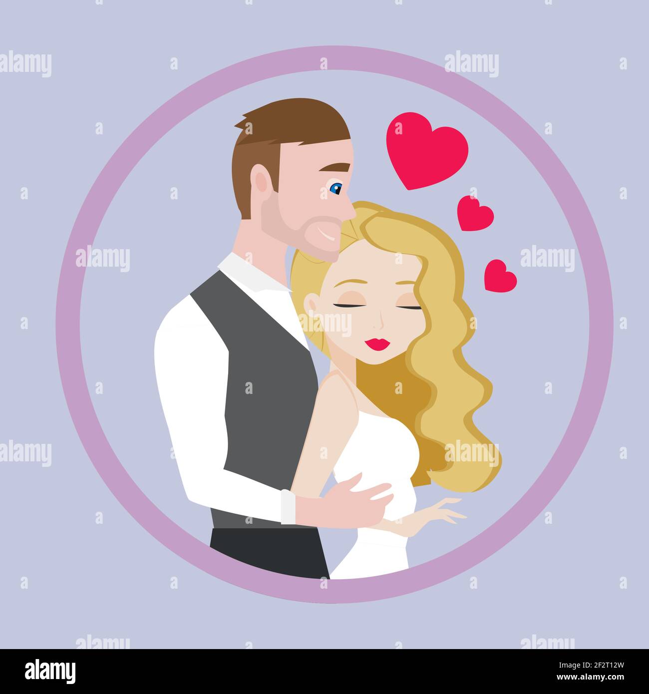 Wedding funny Stock Vector Images - Alamy