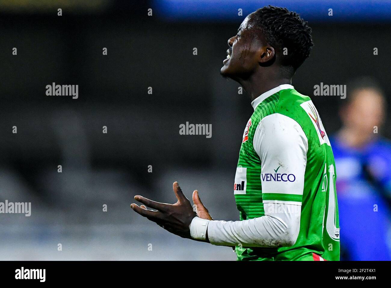 DORDRECHT, NETHERLANDS - MARCH 12: Richie Musaba of FC Dordrecht during ...