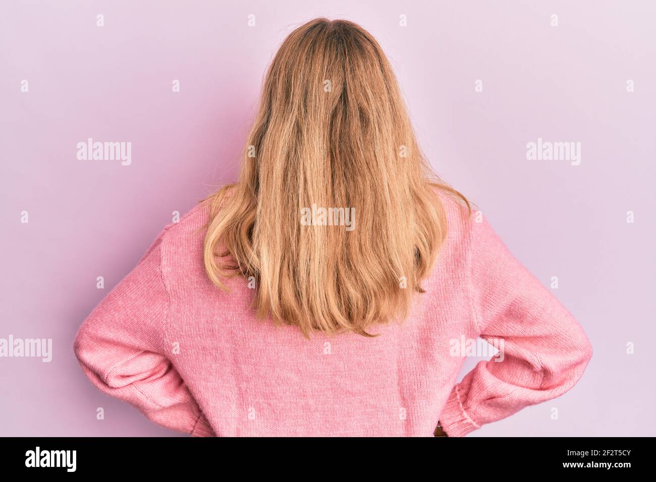 Beautiful young caucasian girl wearing casual clothes standing ...