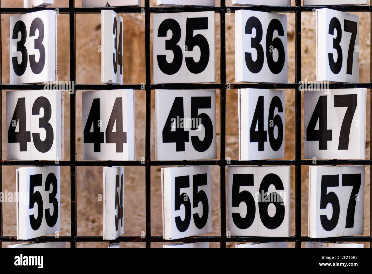 Numbers pattern abstract hi-res stock photography and images - Alamy