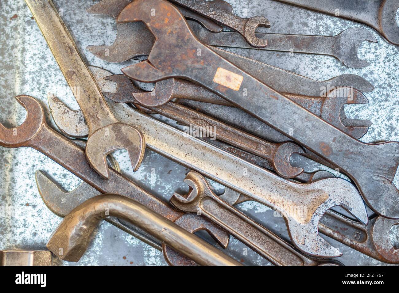 Antique wrench set hi-res stock photography and images - Alamy