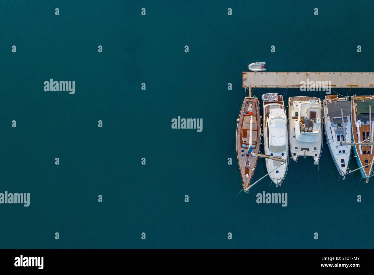 Overhead shot of sailboat hi-res stock photography and images - Alamy