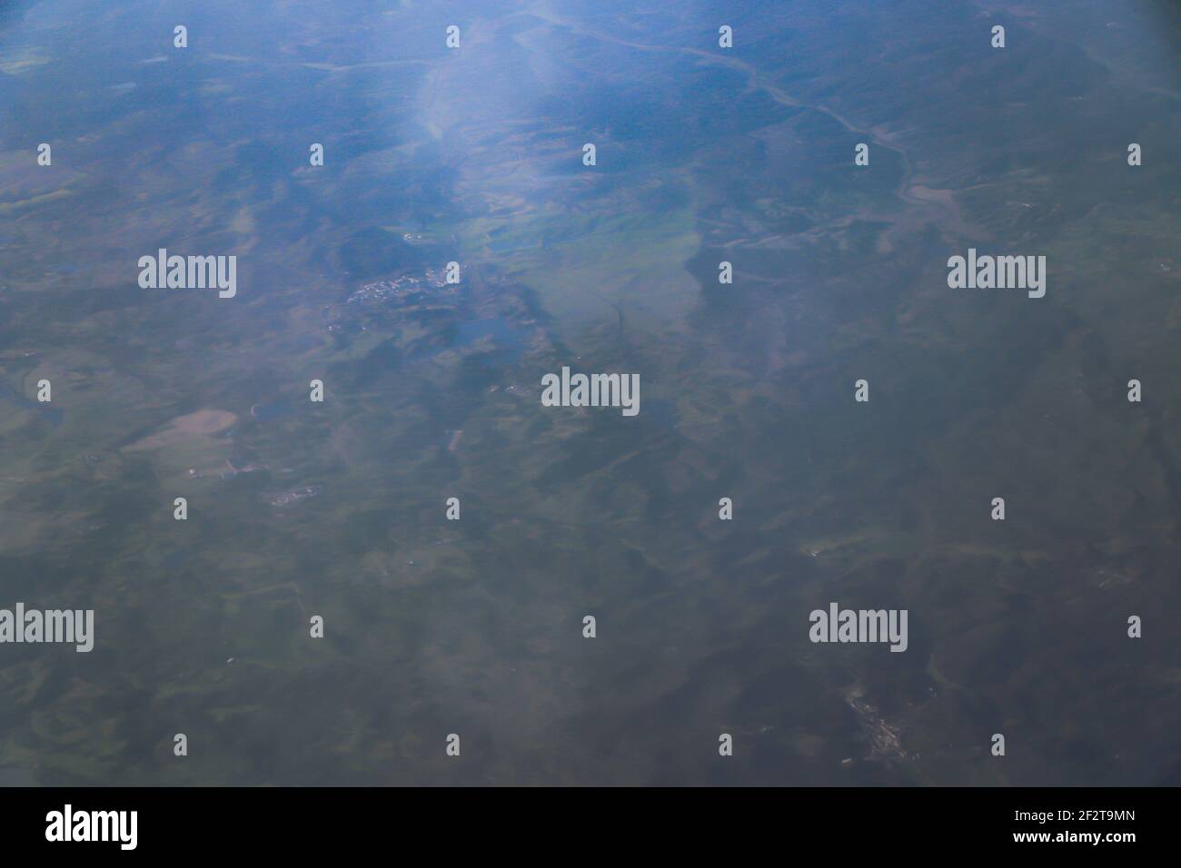 Valleys and lakes from up high Stock Photo - Alamy