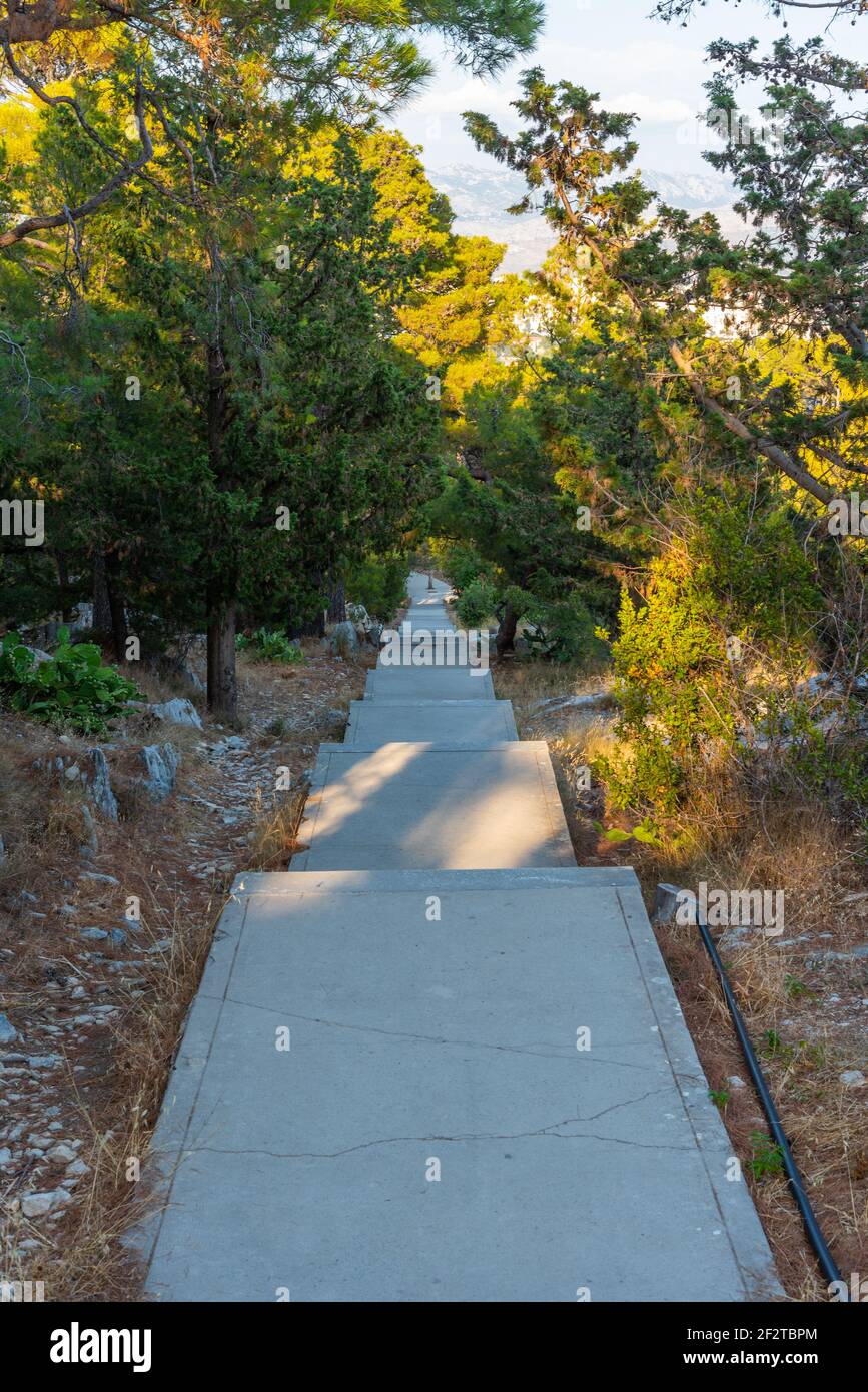 Marjan hill stairs hi-res stock photography and images - Alamy