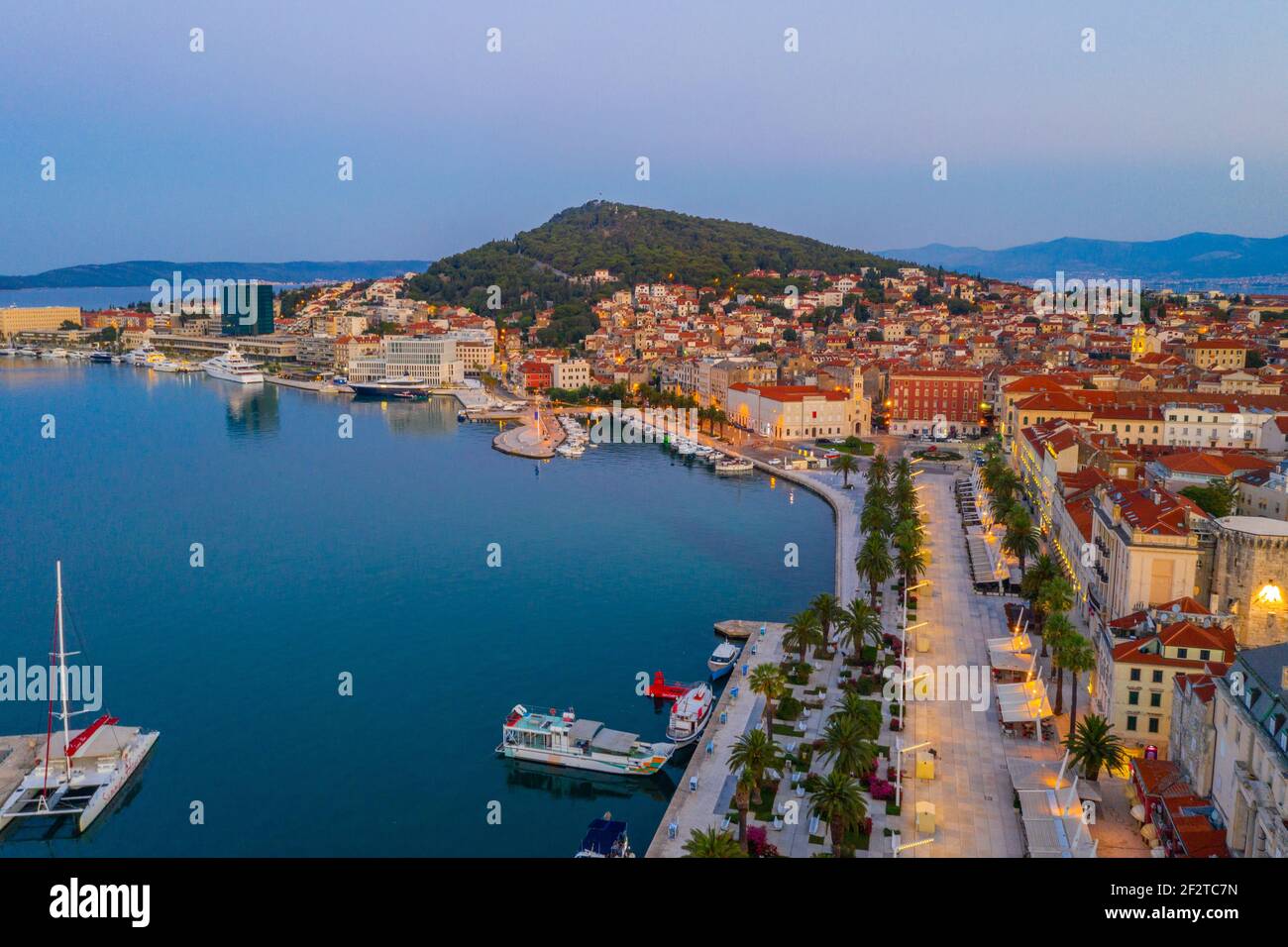 Split Riva Waterfront Sunrise High Resolution Stock Photography and ...