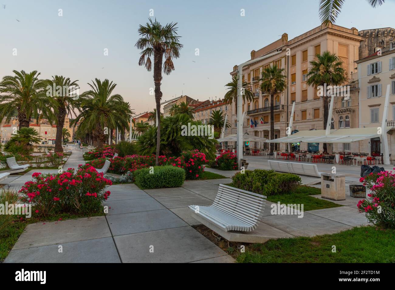 Split Riva Waterfront Sunrise High Resolution Stock Photography and ...