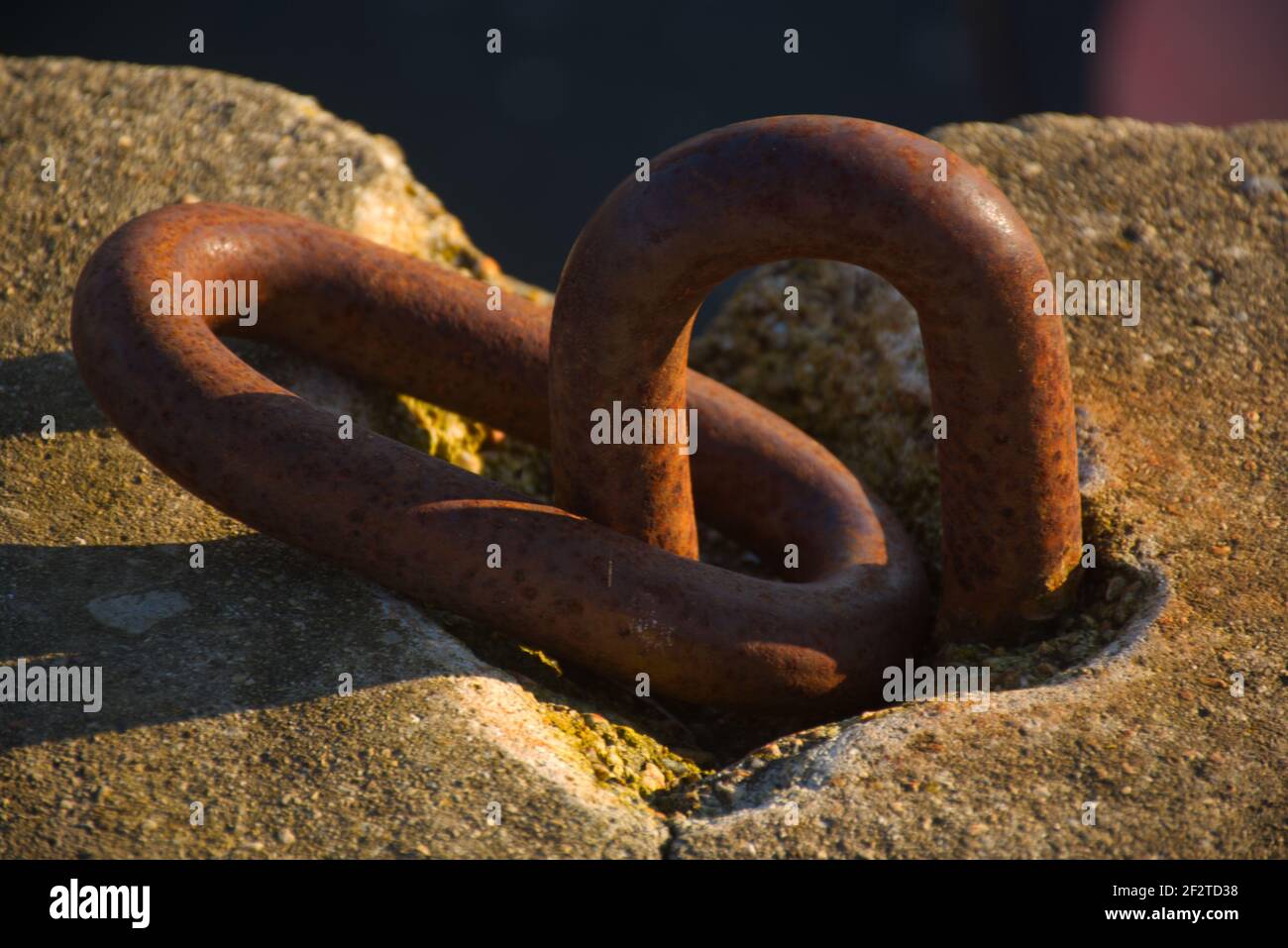 rusty hook and shackles Stock Photo - Alamy