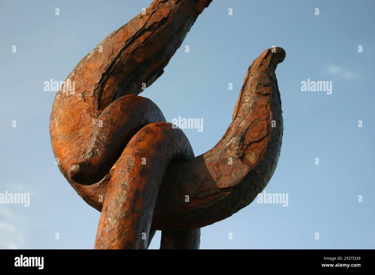 rusty hook and shackles Stock Photo - Alamy
