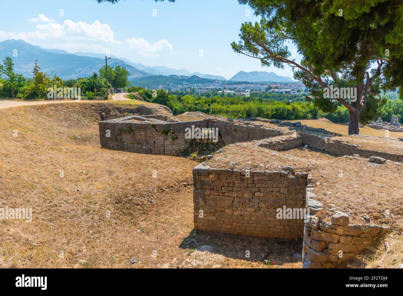 Roman ruins of ancient Salona near Split, Croatia Stock Photo - Alamy