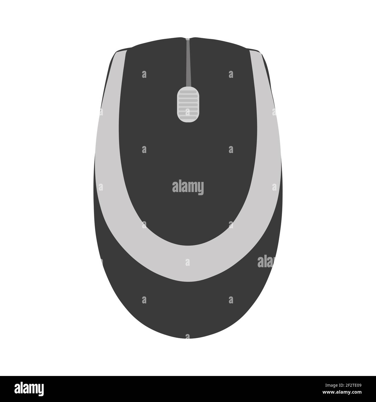 PC computer mouse vector illustration technology with button equipment ...