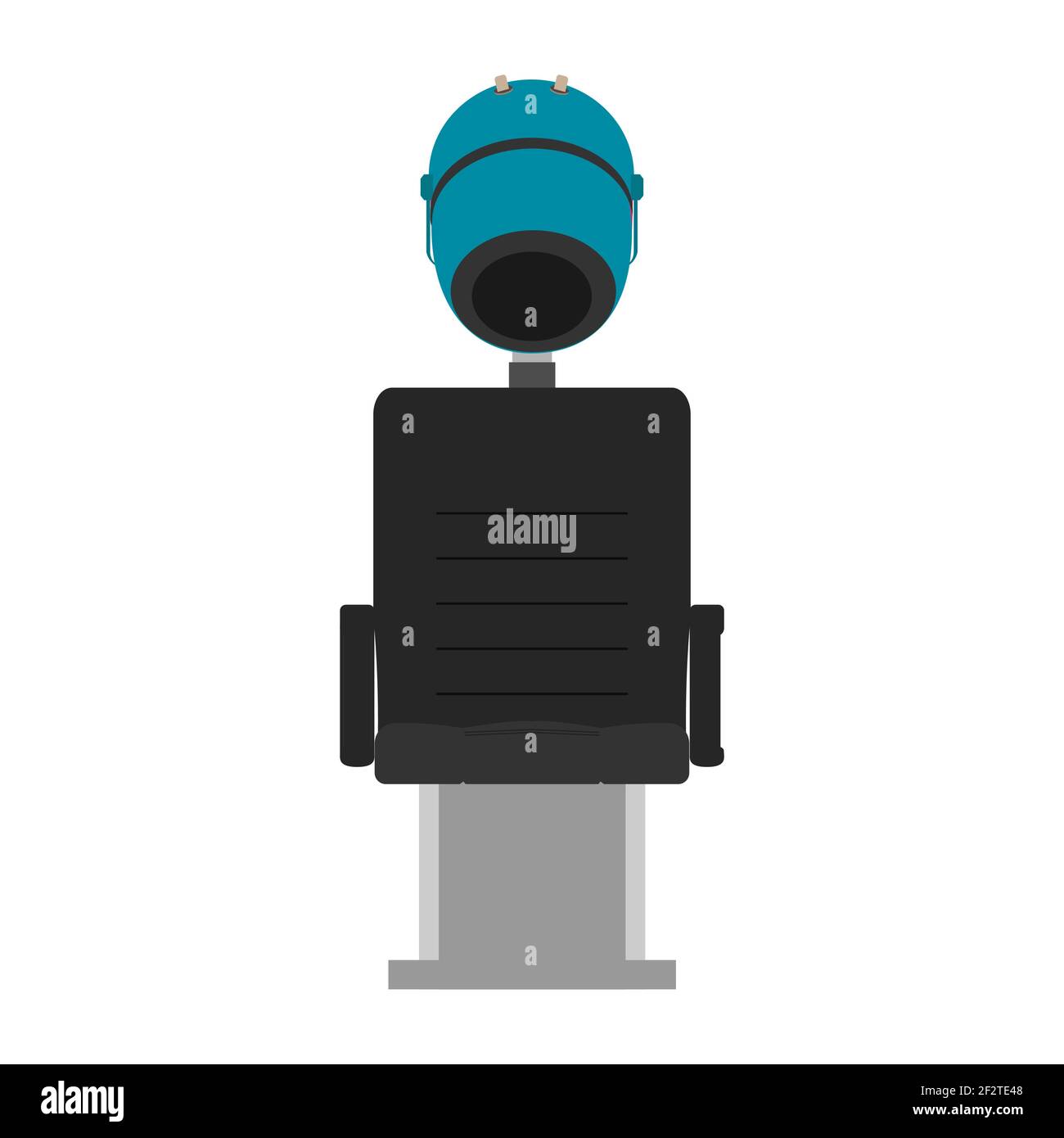 Hair steamer salon spa bowl icon vector illustration. Woman fashion ...