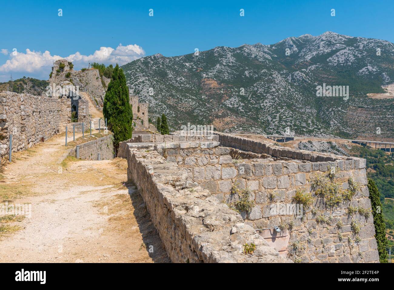 Klis fortress near Split, Croatia Stock Photo - Alamy