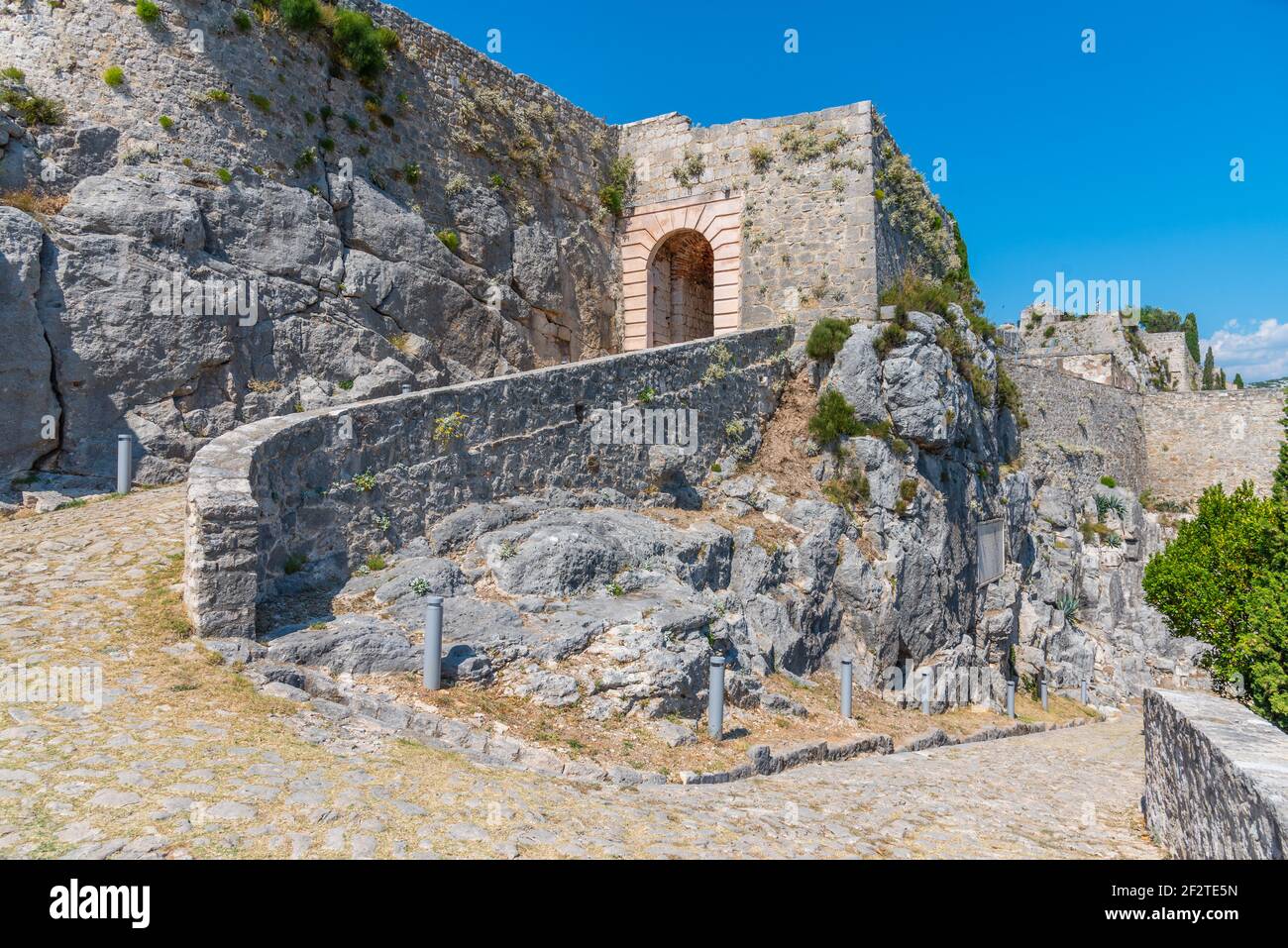 Klis fortress near Split, Croatia Stock Photo - Alamy