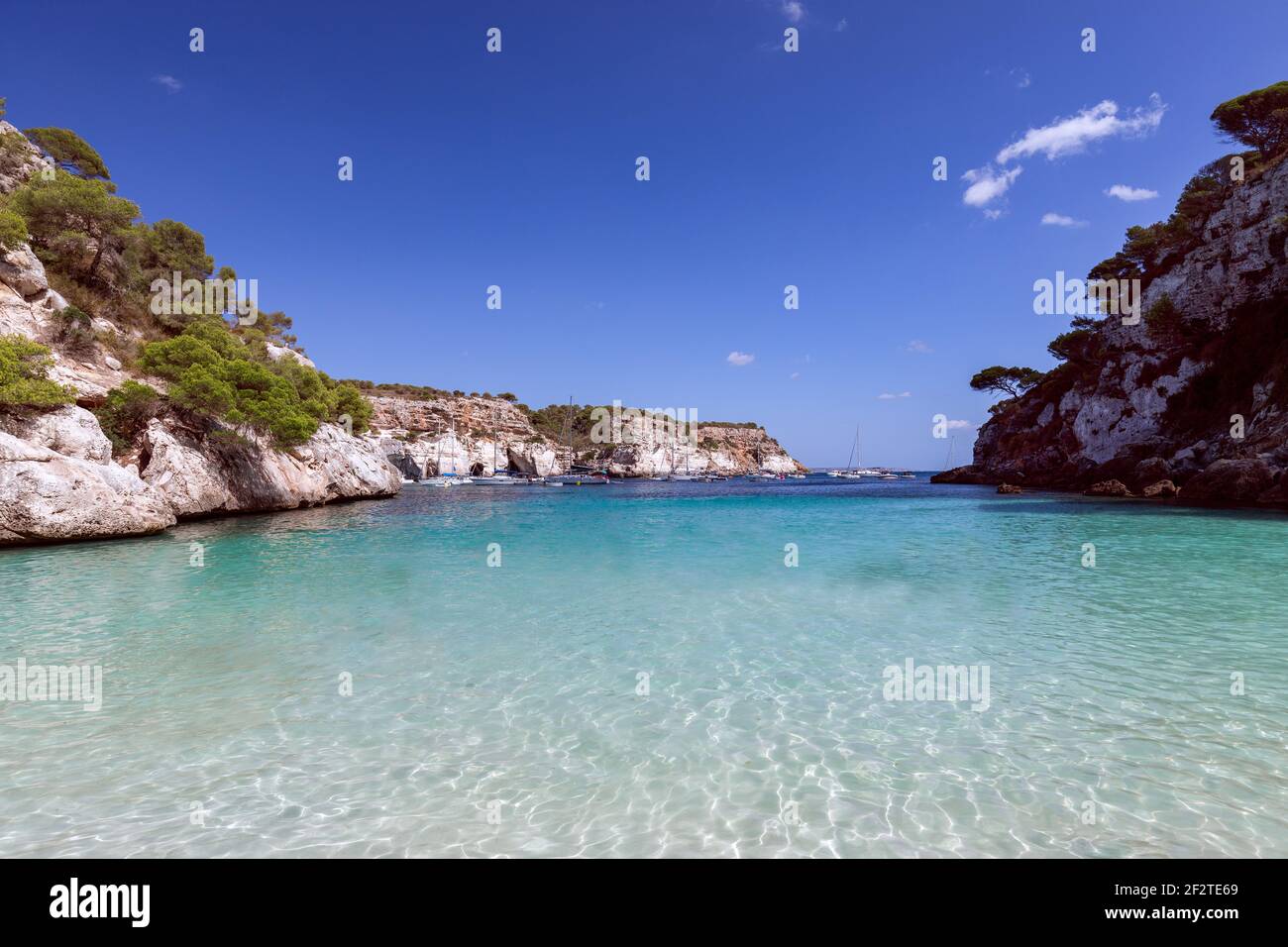 Cala macarelleta beach hi-res stock photography and images - Alamy