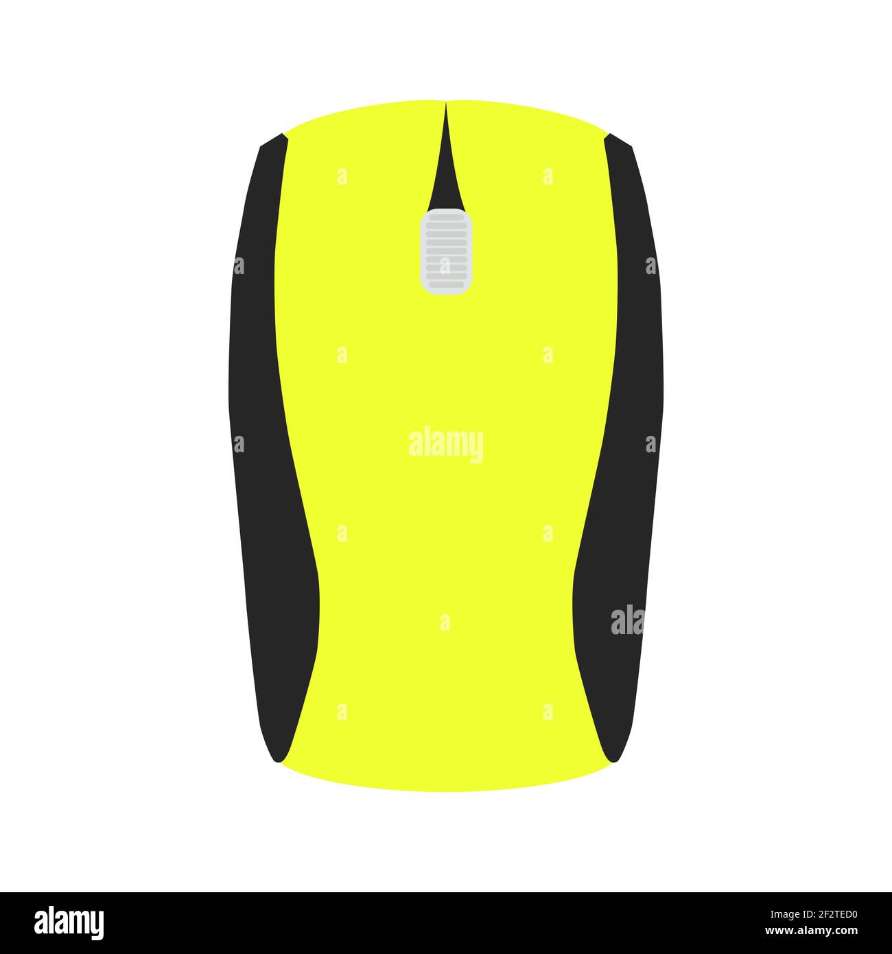 PC computer mouse vector illustration technology with button equipment ...