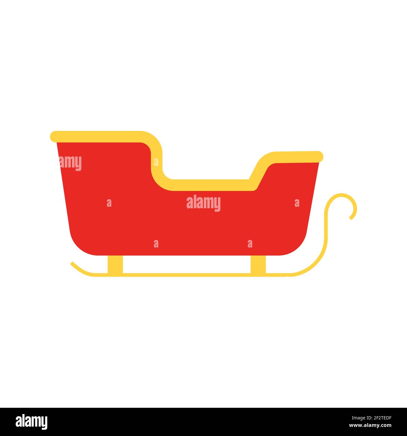 Santa Claus christmas sleigh winter vector illustration cartoon holiday ...