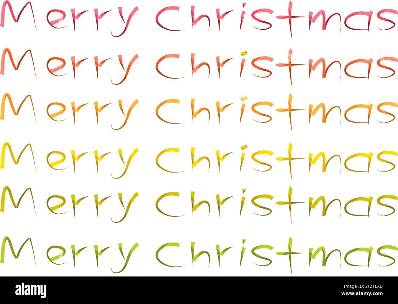 vector merry Christmas text design Stock Vector Image & Art - Alamy