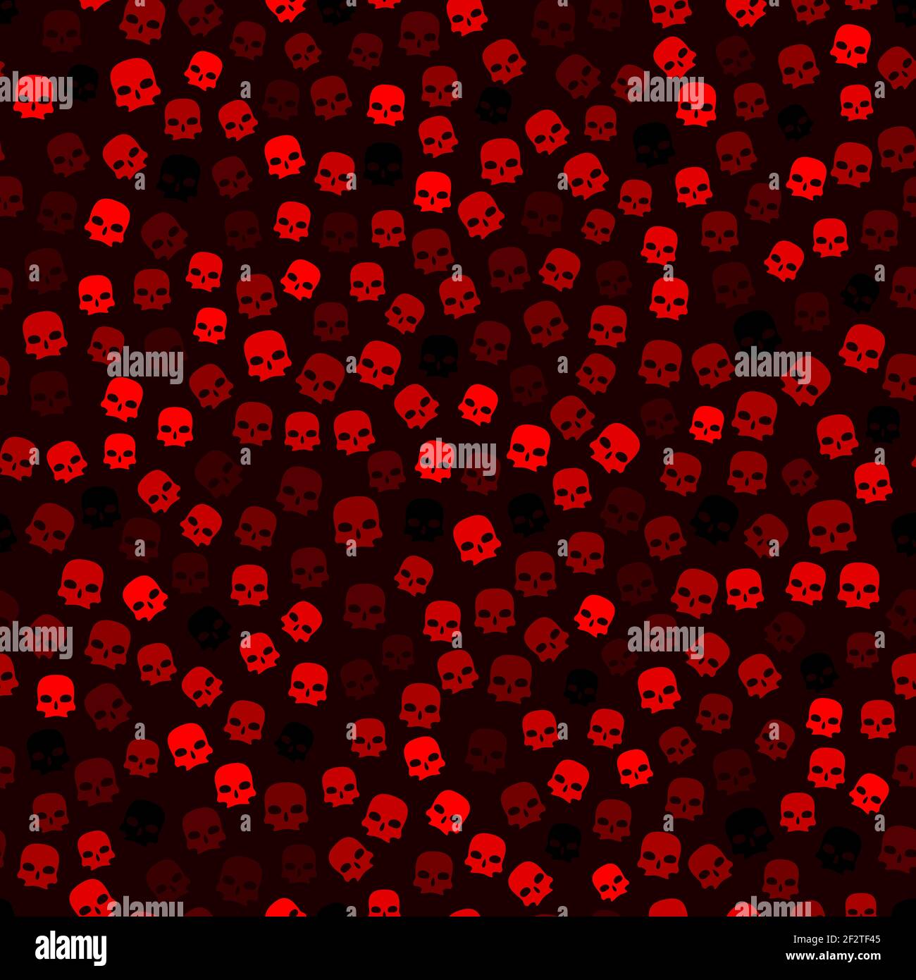 Funny seamless red ruby fire scull pattern background for Halloween ...
